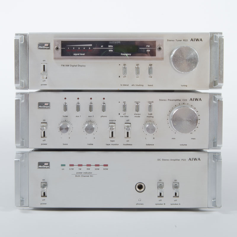 Wilton Music Mall: Aiwa mini P22 / C22 / R22